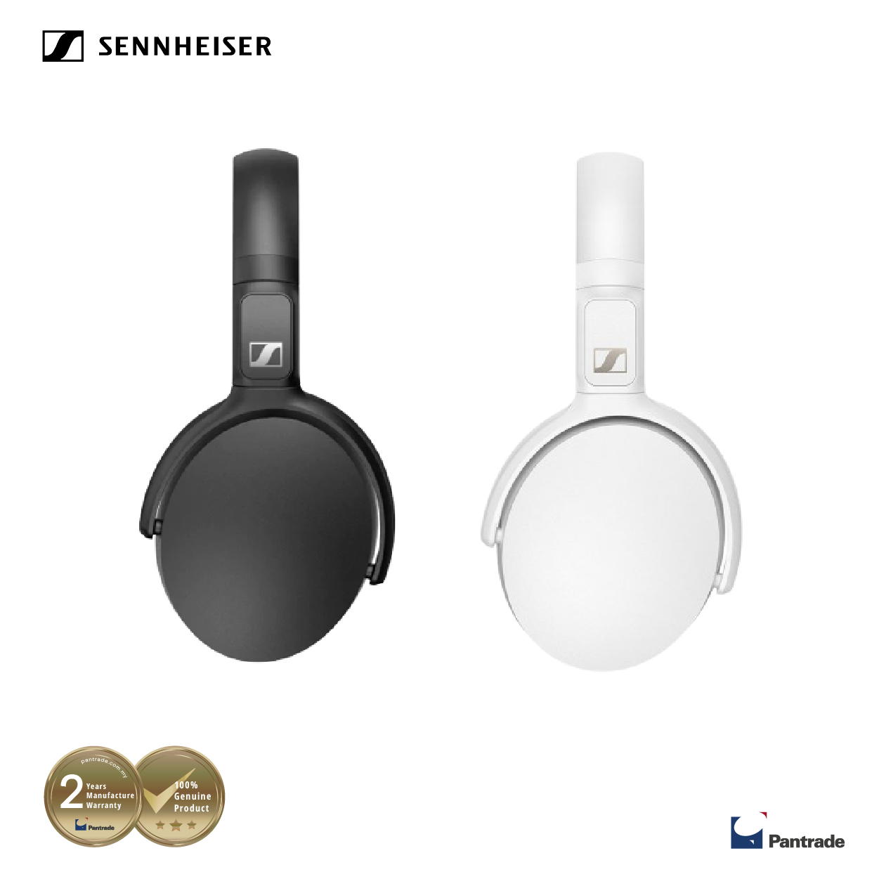 Sennheiser HD 350BT Wireless Headset White / Black